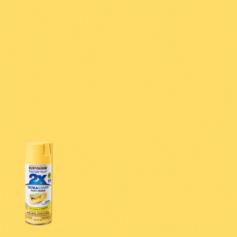 Rust-Oleum Painter's Touch 2X Ultra Cover Satin Summer Squash Paint ...