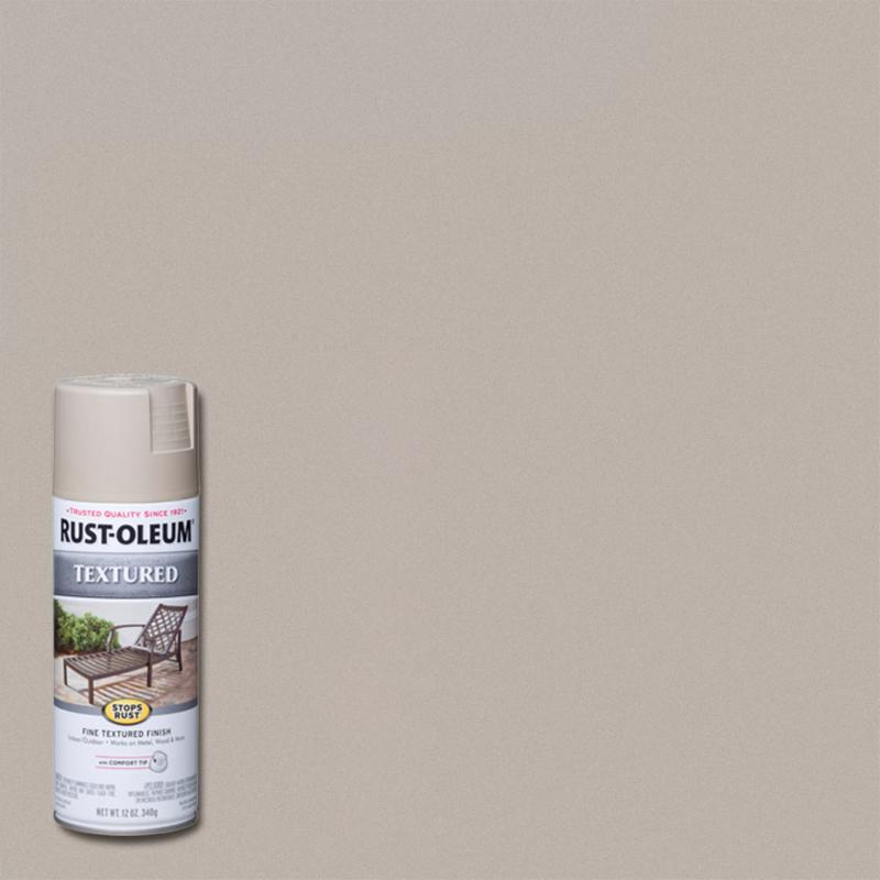 Rust-Oleum Stops Rust Textured Sandstone Spray Paint 12 oz - PaintPlace ...