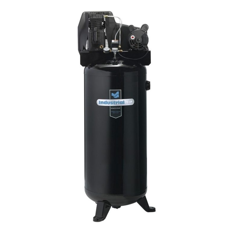 Industrial Air 60 gal Vertical Air Compressor 135 psi 3.7 HP ...