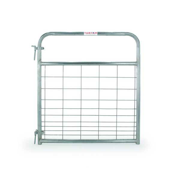Tarter 50 H X 4 ft. L Galvanized Steel Wire Filled Gate - PaintPlace ... Tarter 50 H X 4 ft. L Galvanized Steel Wire Filled Gate - PaintPlace ...